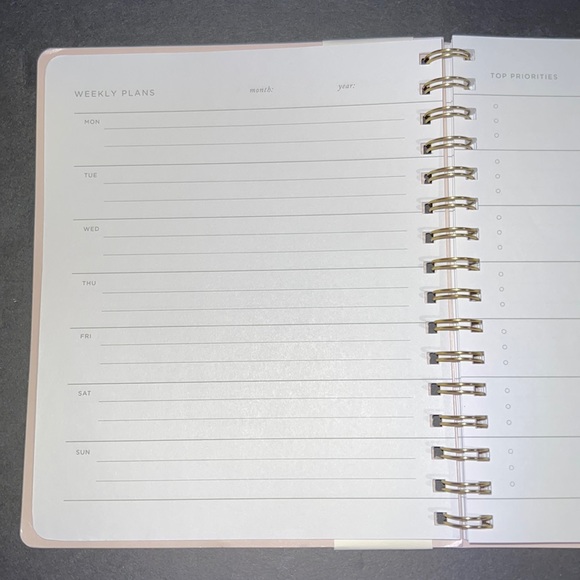 Fringe Studio | Office | Nondated Weekly Planner Confettiterrazzo Print ...